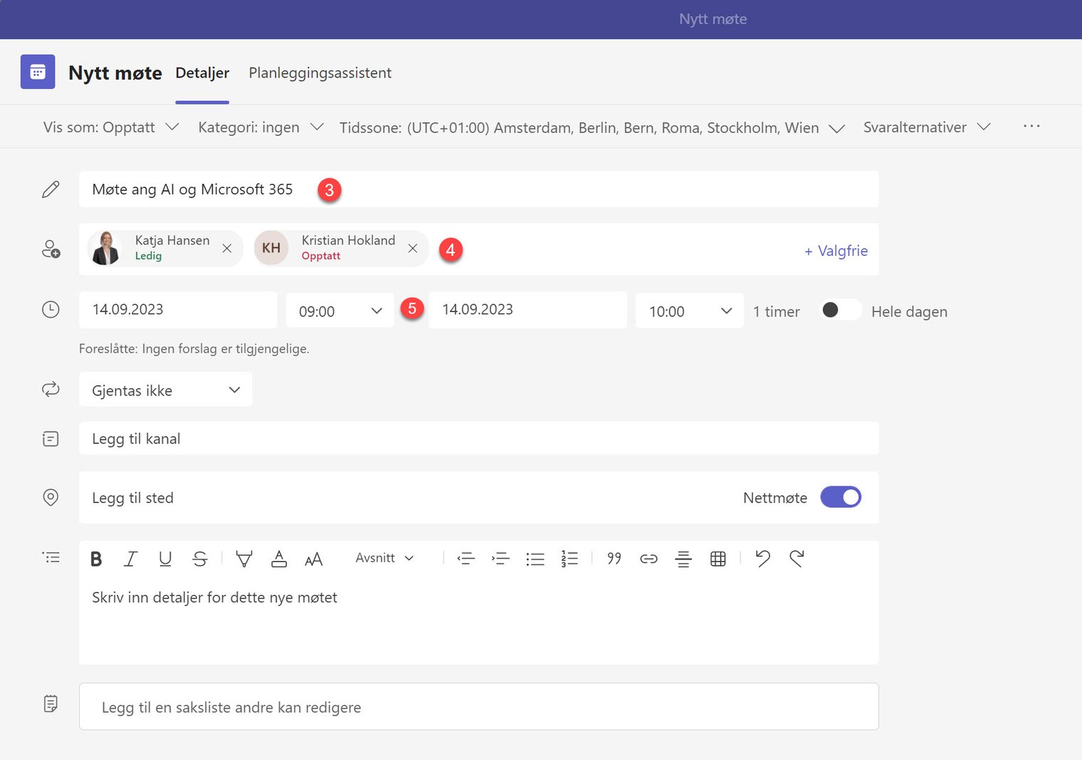 Hvordan bruke Microsoft Loop i Teams møter